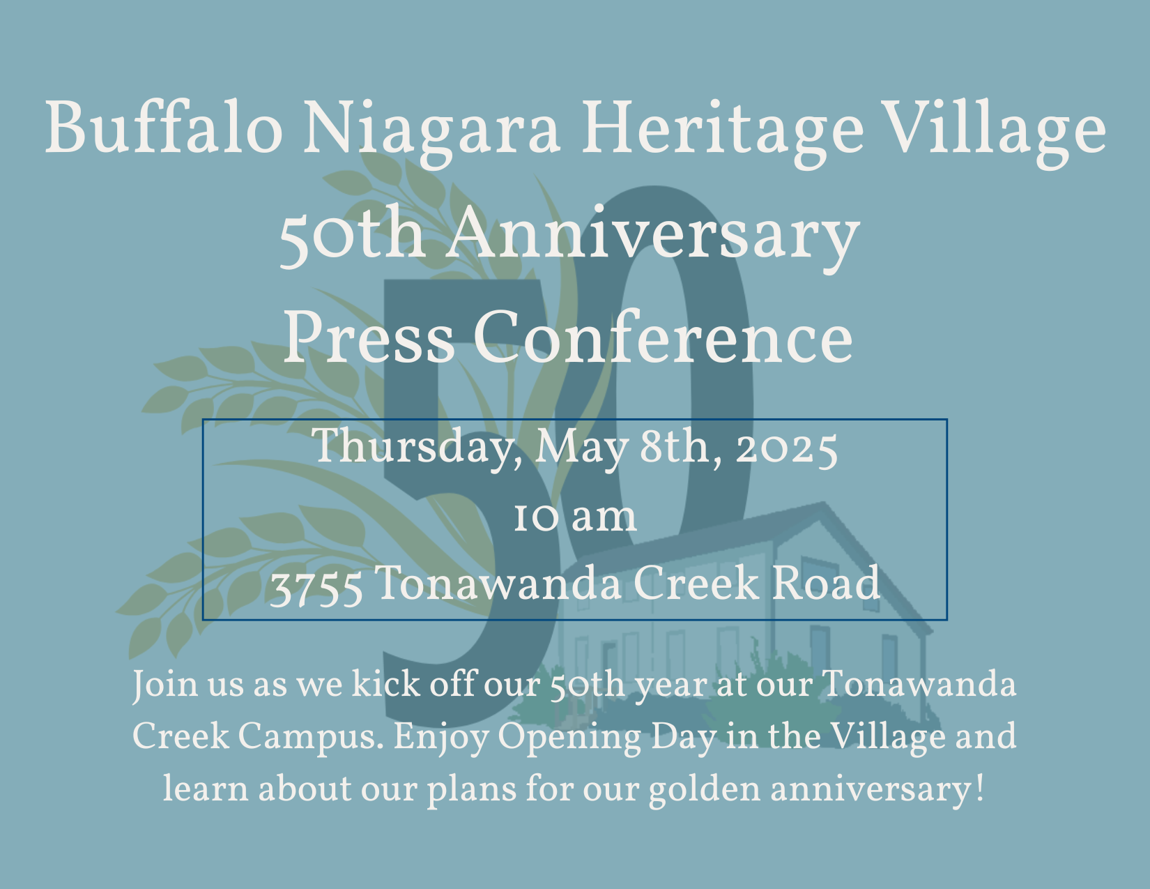 Home — Buffalo Niagara Heritage Village