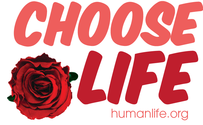 Choose Life Rose Temporary Tattoo — Human Life Alliance