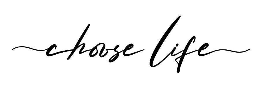 1. Choose Life Temporary Tattoo — Human Life Alliance