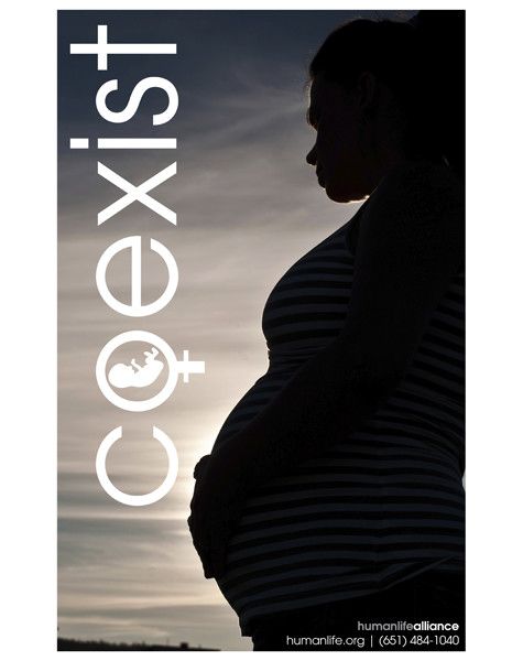 Coexist Poster — Human Life Alliance