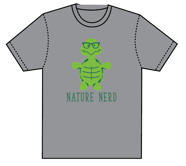 Nature Nerd Turtle T-Shirt — The Conservation Foundation