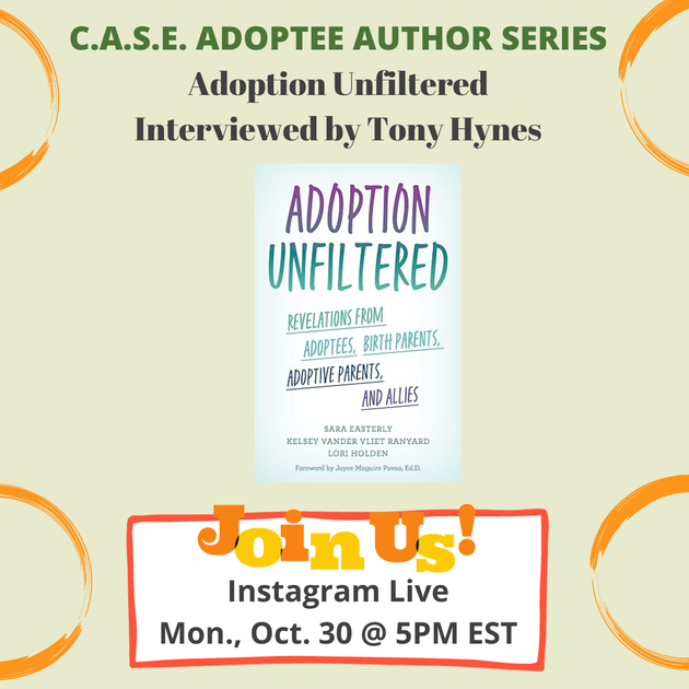 Adoptee Author Series: Adoption Unfiltered: Revelations from Adoptee ...