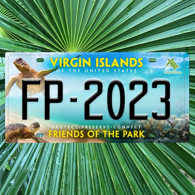 Friends Of The Park Motor Vehicle License Plate Pair — Friends of ...