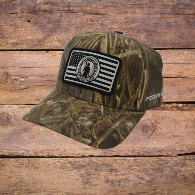 TRUCKER STYLE MAX 7 HAT WITH AFF CWA PATCH — California Waterfowl