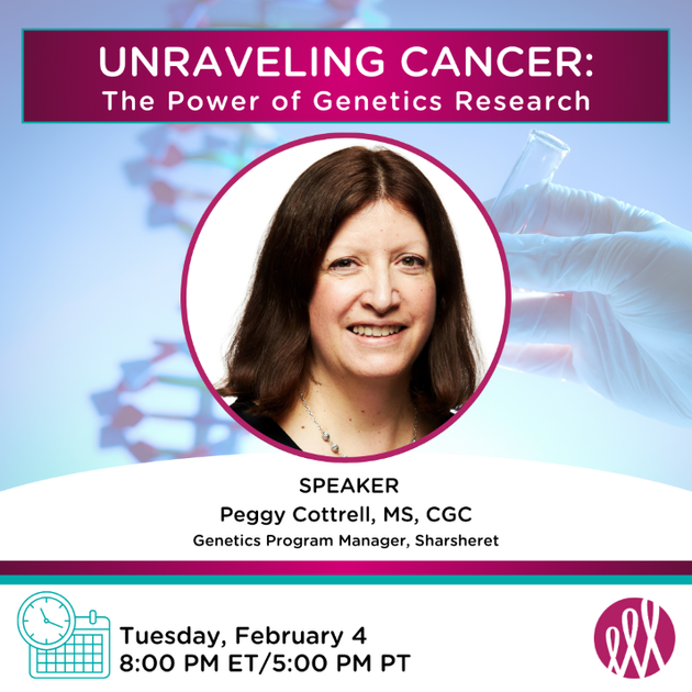 Unraveling Cancer: The Power of Genetics Research — Sharsheret Unraveling Cancer: The Power of Genetics Research — Sharsheret