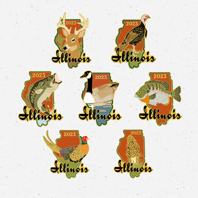 2023 Pin Collection — Illinois Conservation Foundation