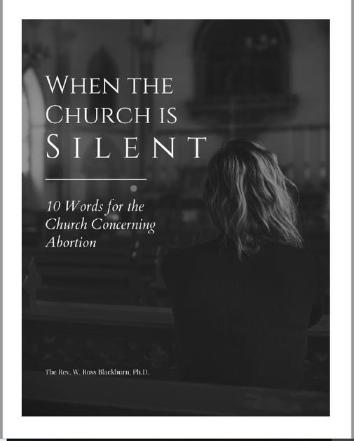 When the Church is Silent — Anglicans For Life