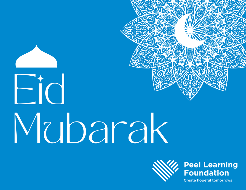 Eid Mubarak — Peel Learning Foundation